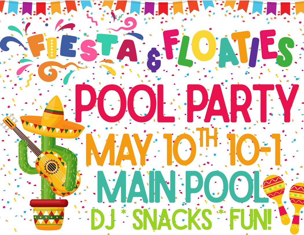 Fiesta & Floaties Pool Party - Fall Creek